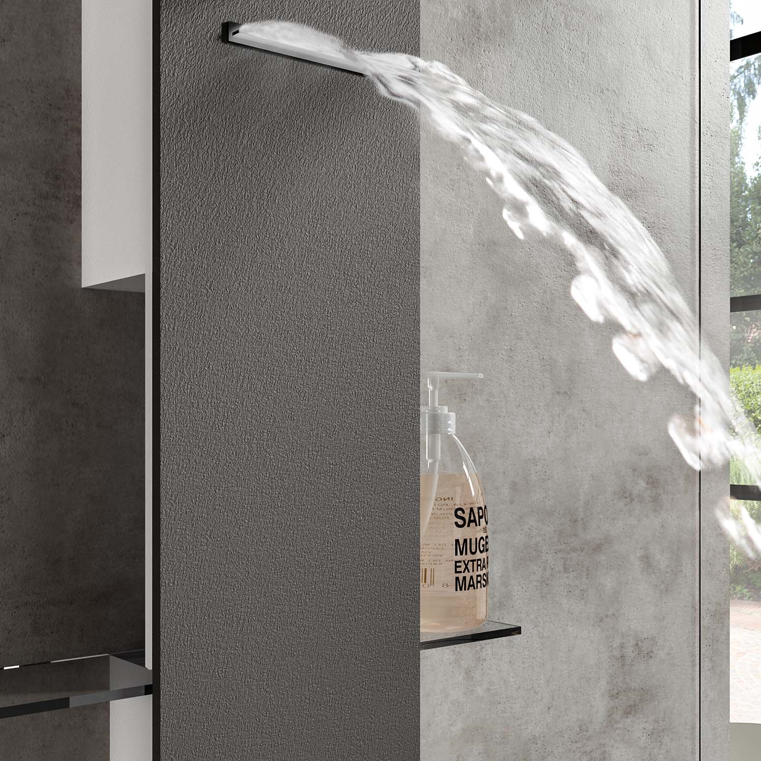 Showers: multifunction shower box, design shower trays • Albatros Wellness